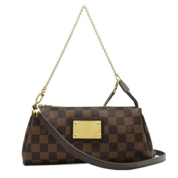 Louis Vuitton | Bags | Louis Vuitton Eva Handbag Canvas Damier Leather ...